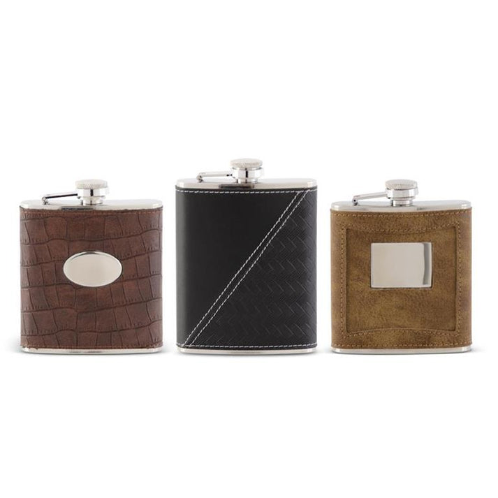 Leather Flask – Blush Home Decor by JSB Designs